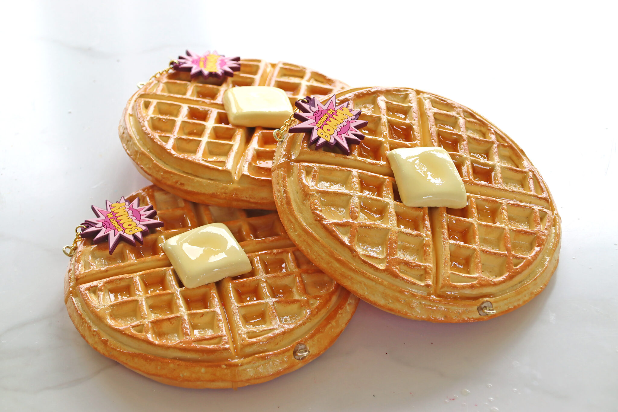 WAFFLE PURSE - Rommy de Bommy
